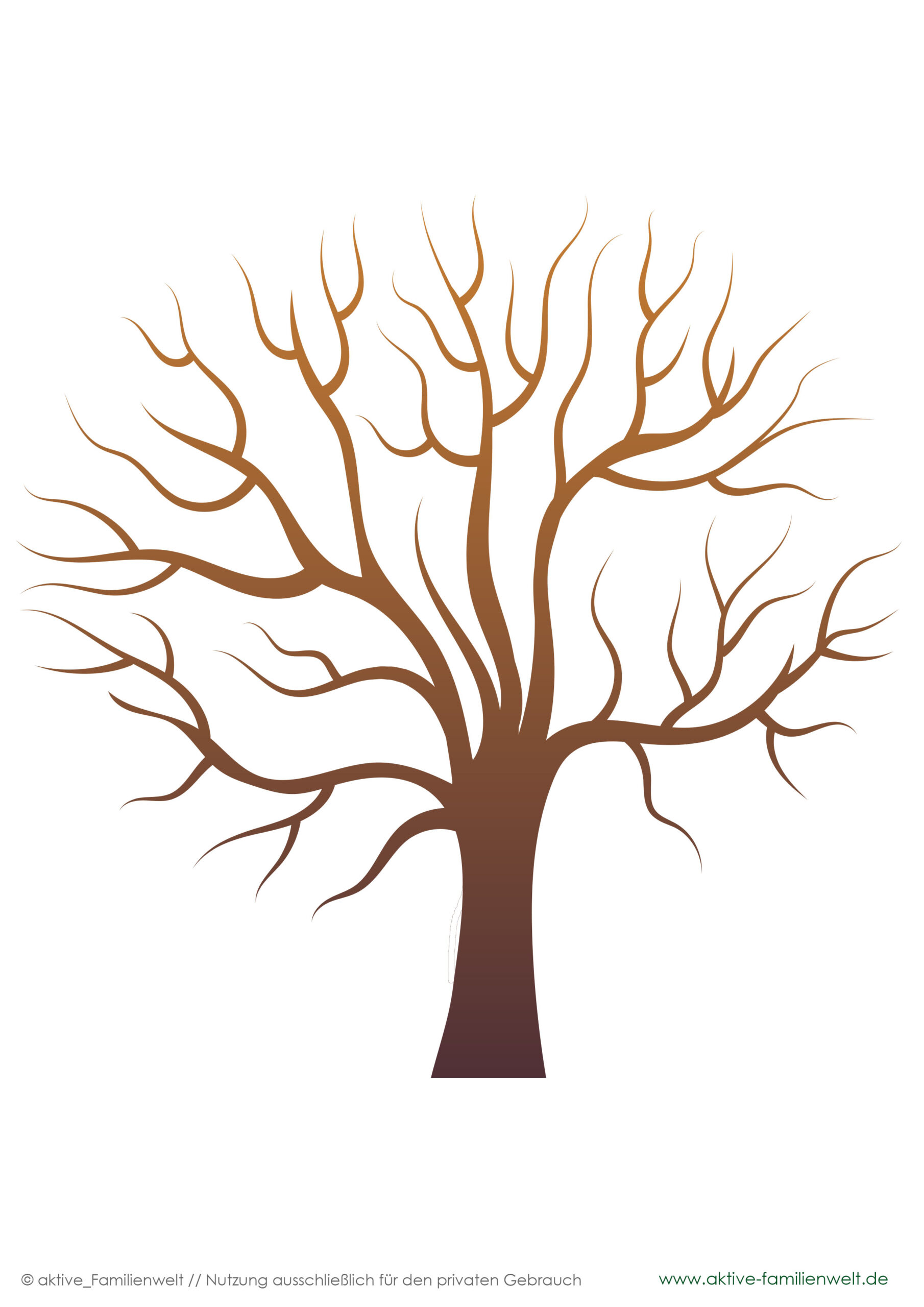 Baum ohne Blätter – DIY Schnuffelland